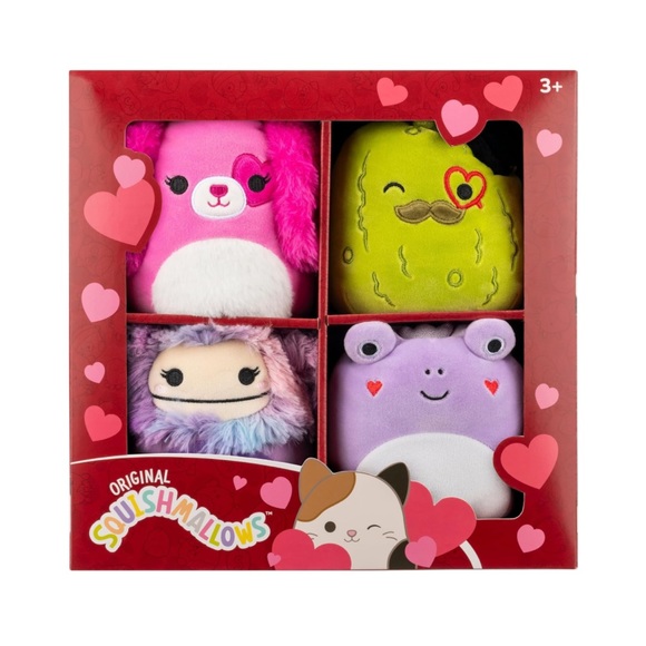 Squishmallows | Other | New 5 Valentines Day Squishmallow Box Set ...